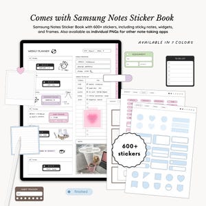 Samsung Notes Digital Notebook | Samsung Notes Digital Planner ...