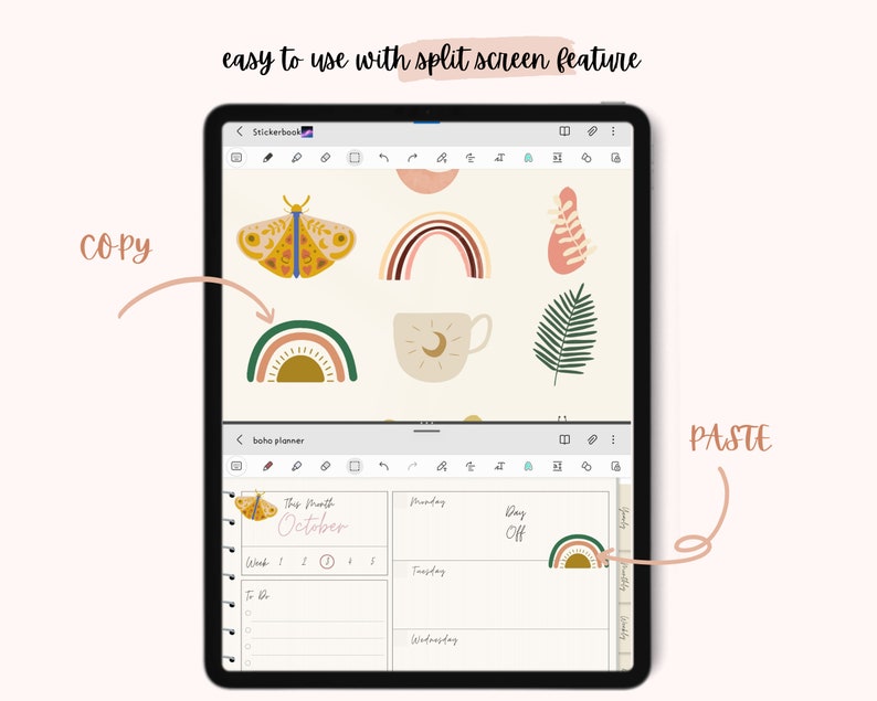 Digital Sticker Book | Pre-cropped Samsung Notes Stickers | Digital ...