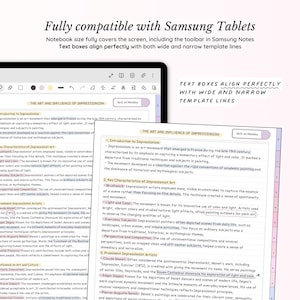 Samsung Notes Digital Notebook | Samsung Note Planner | Student Android ...