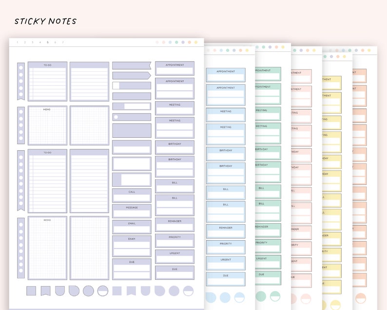 Samsung Notes Sticker Book Pre-cropped Widget Stickers - Etsy