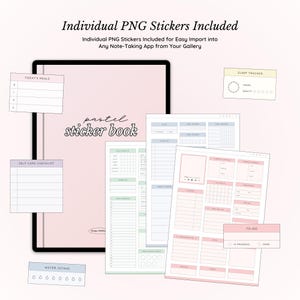 Samsung Notes Sticker Book, Samsung Notes Stickers, Planner Sticker ...