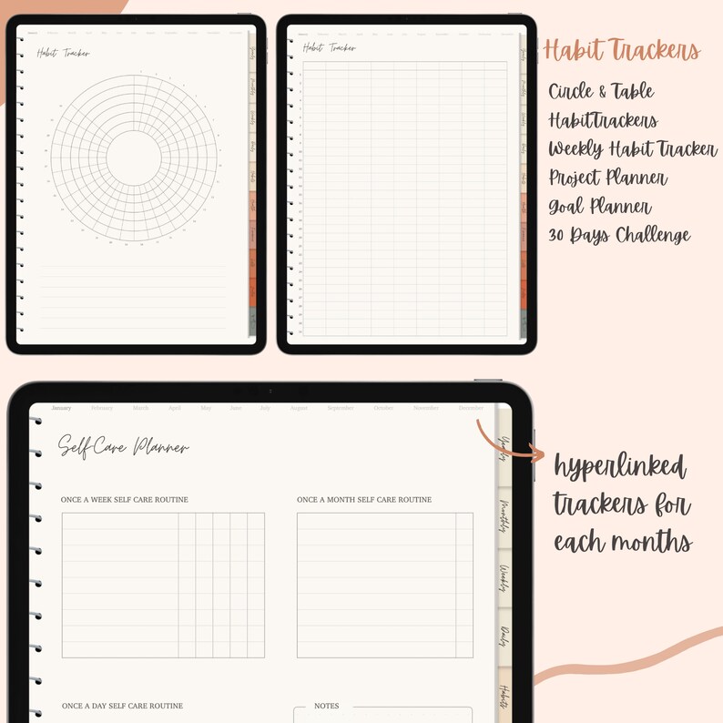 Samsung Notes Boho Undated Digital Planner Digital Journal - Etsy