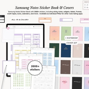 UNDATED Ultimate Samsung Notes Planner, Android Tablet Hyperlinked ...