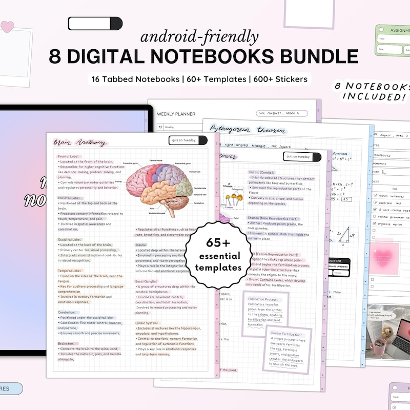 Widget Notebook - Etsy