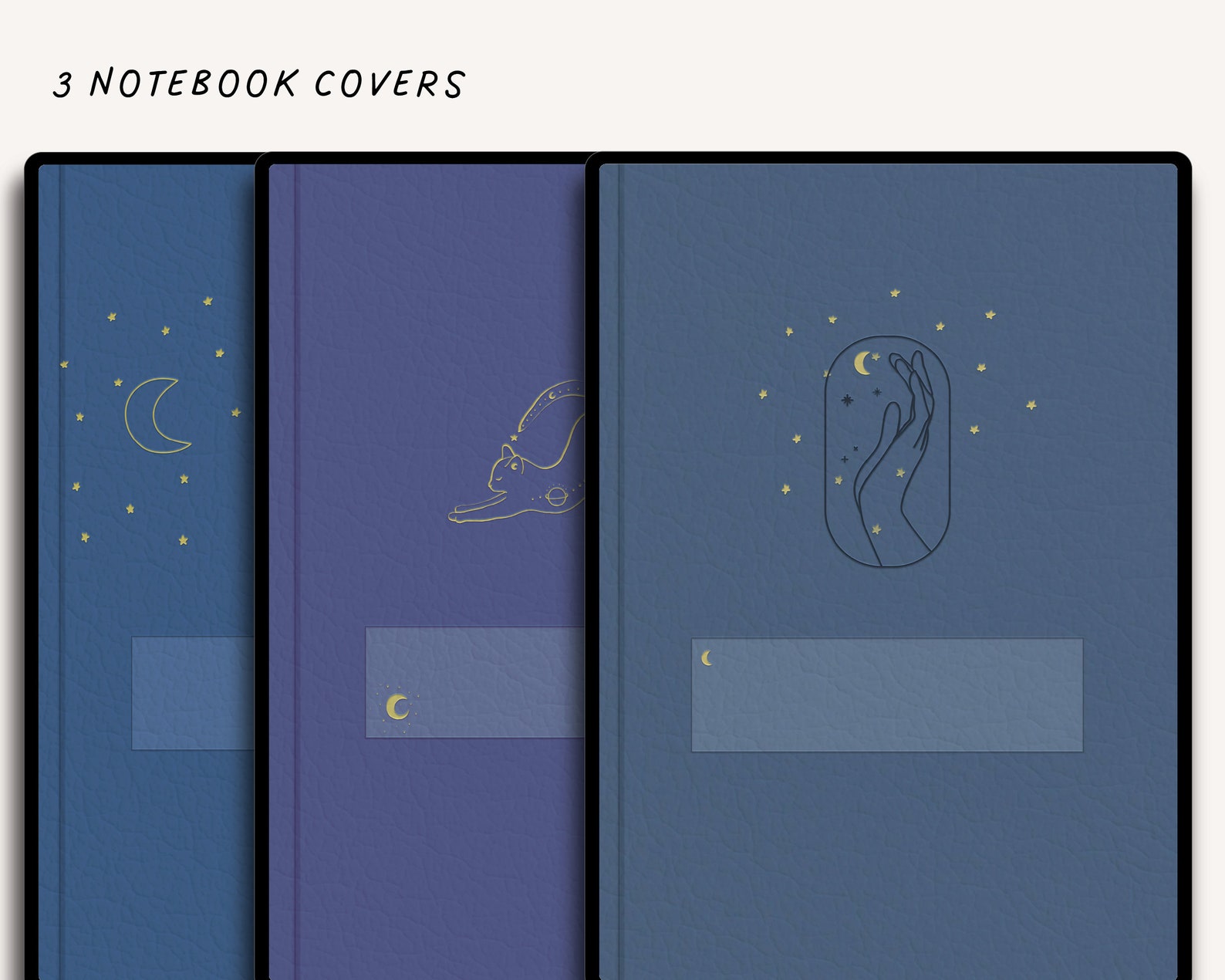Magical Theme Digital Notebook, Hyperlinked Tabs, Digital Note ...