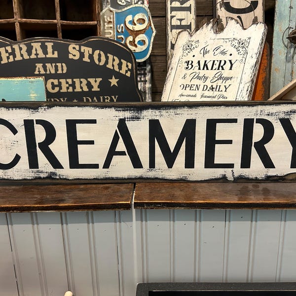 Distressed Sign - Etsy