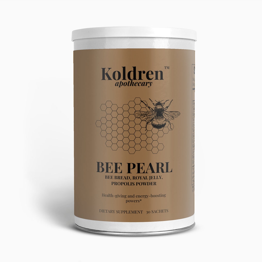 Bee Pearl Powder Koldren Apothecary Bee Bread 30 Sachets - Etsy