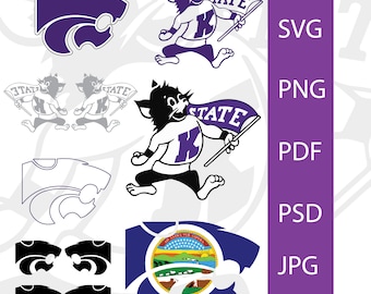 Kansas State Svg | Etsy