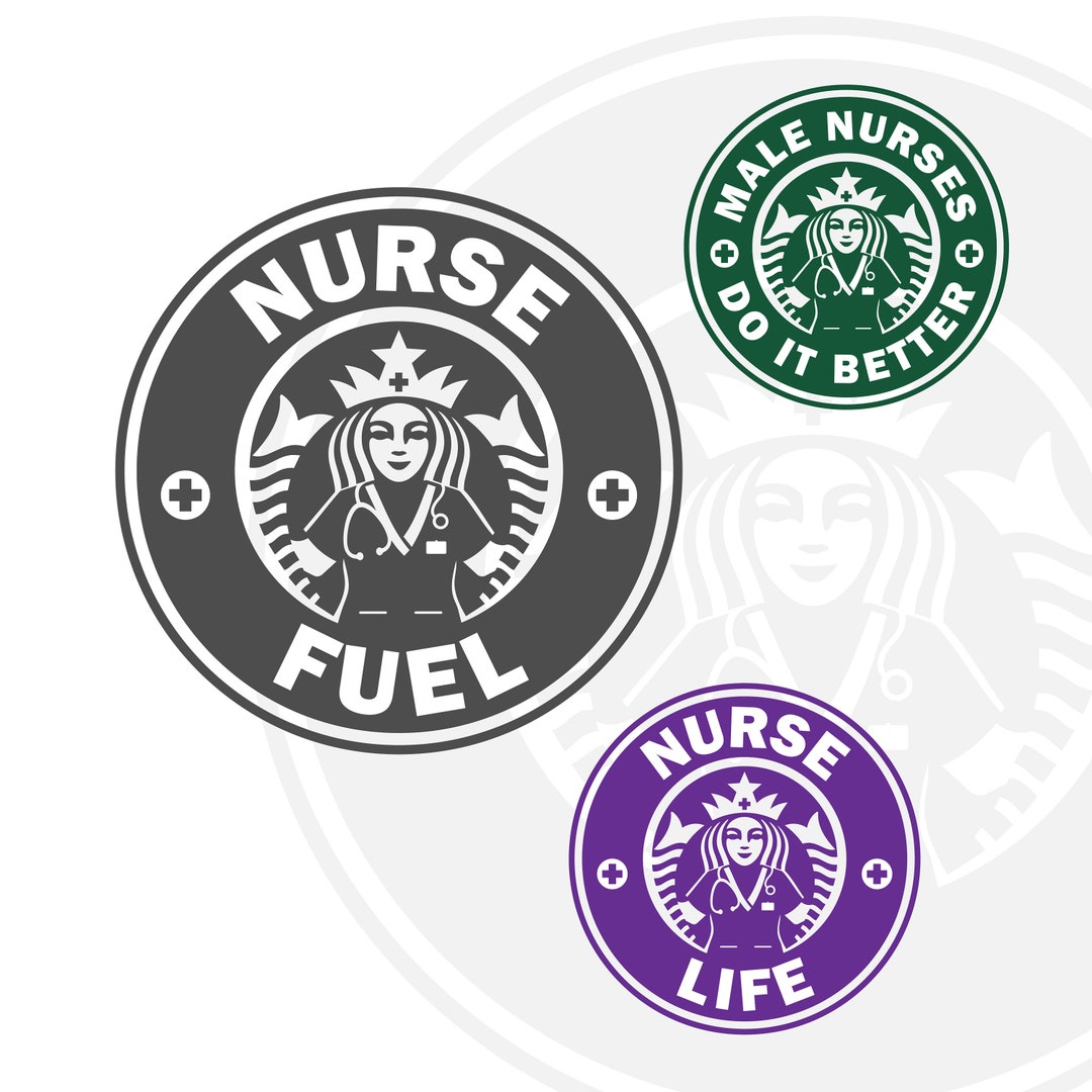 NURSE FUEL - Customized Decal - Digital Download - Personalized - Etsy