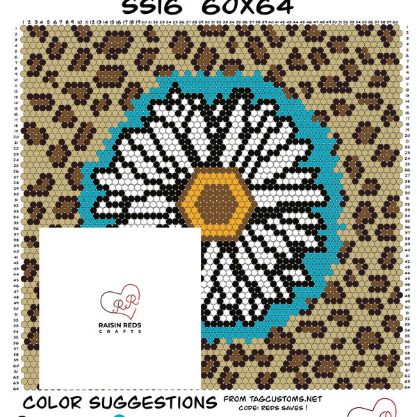 Daisy Rhinestone Template - Etsy