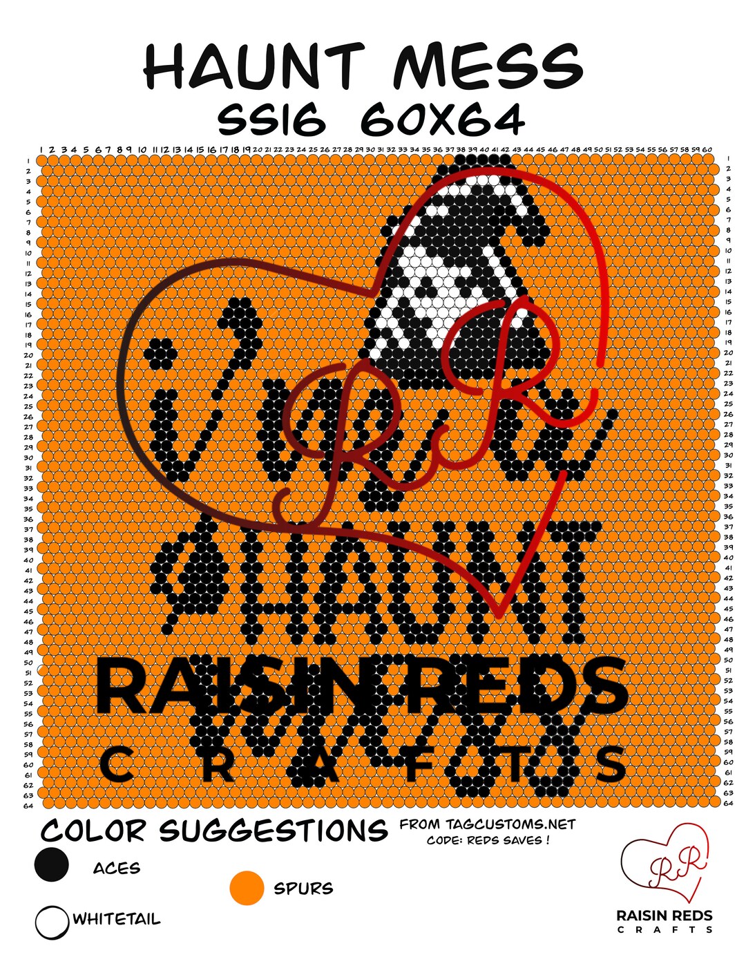 I’m a Haunt Mess Ss16 / 4mm Template - Etsy