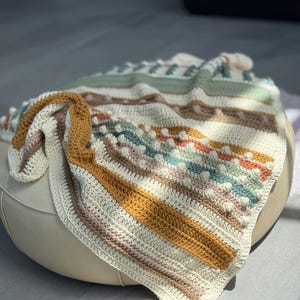 Dots and Dashes Throw Pattern (PDF Digital Download) - Etsy