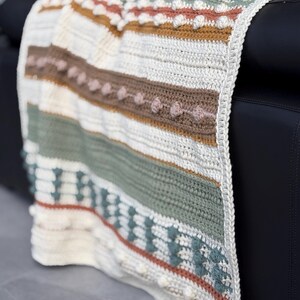 Dots and Dashes Throw Pattern (PDF Digital Download) - Etsy