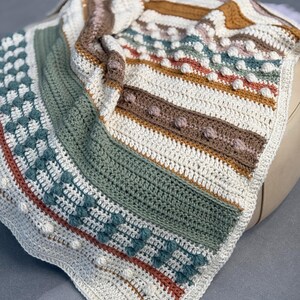 Dots and Dashes Throw Pattern (PDF Digital Download) - Etsy