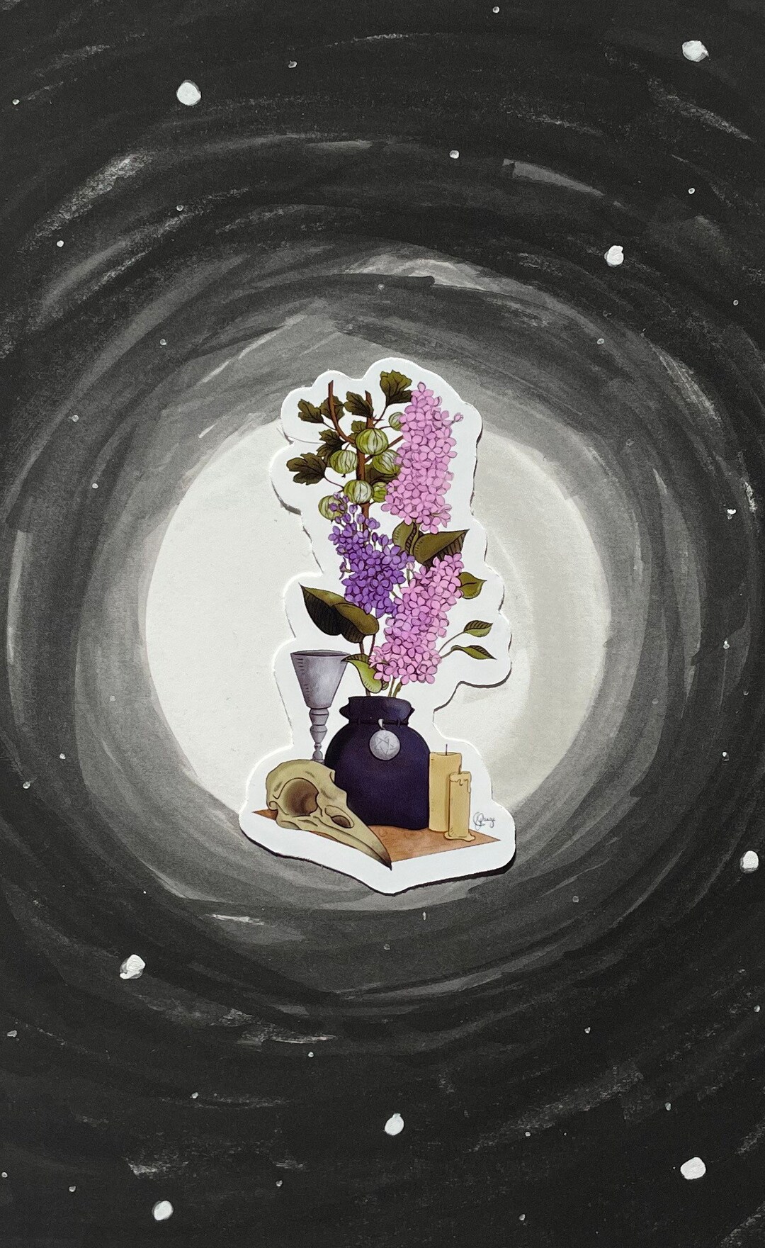 Yennefer Witcher Vinyl Sticker - Etsy