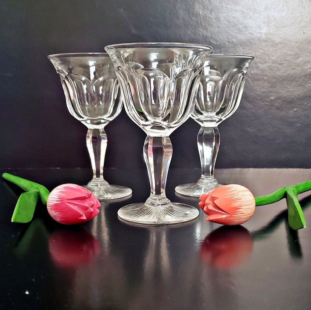 Antique DORFLINGER Flute Pattern or SINCLAIRE SIN3 Pattern, Crystal ...