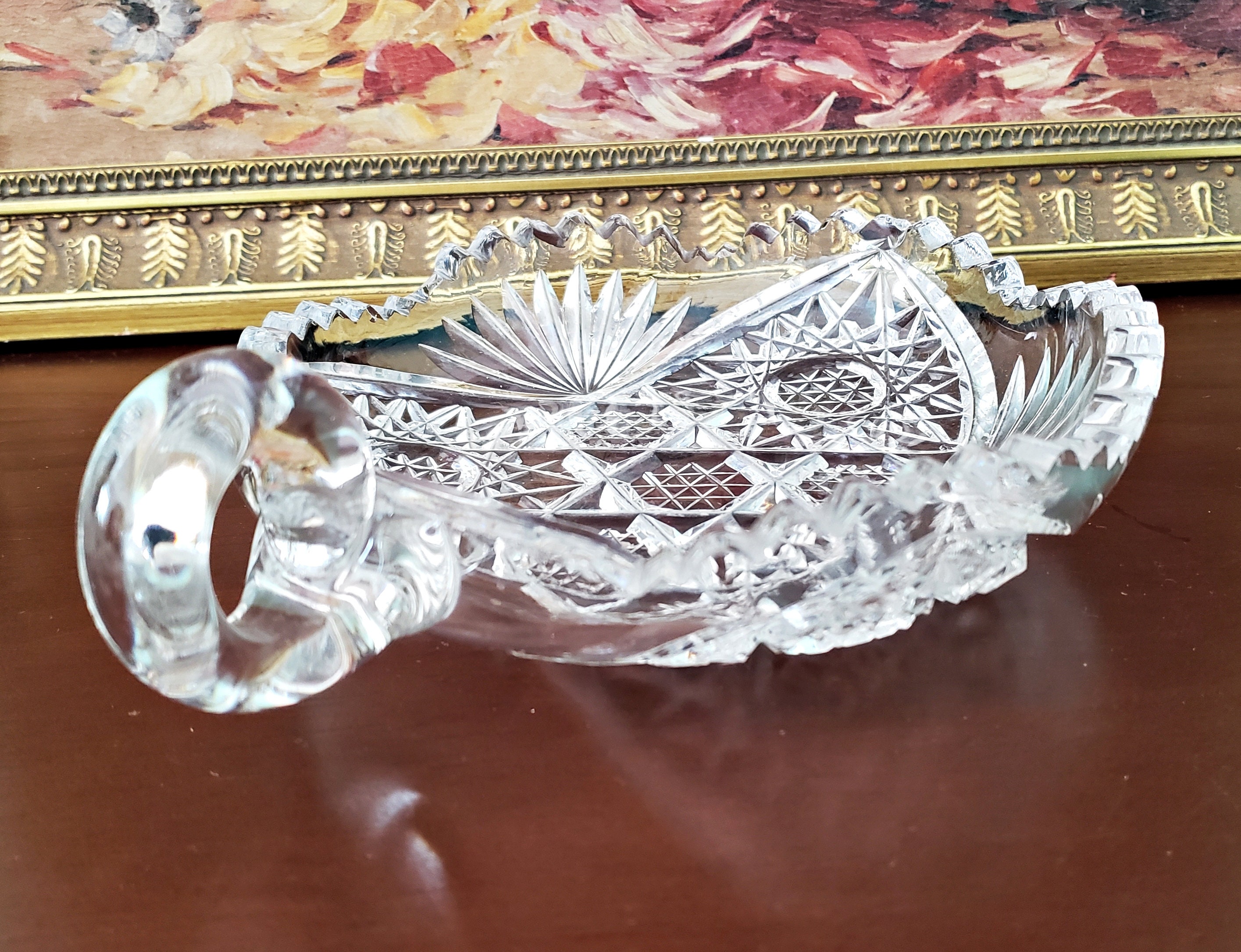 ABP NAPPY American Brilliant Period Crystal Cut Glass - Etsy