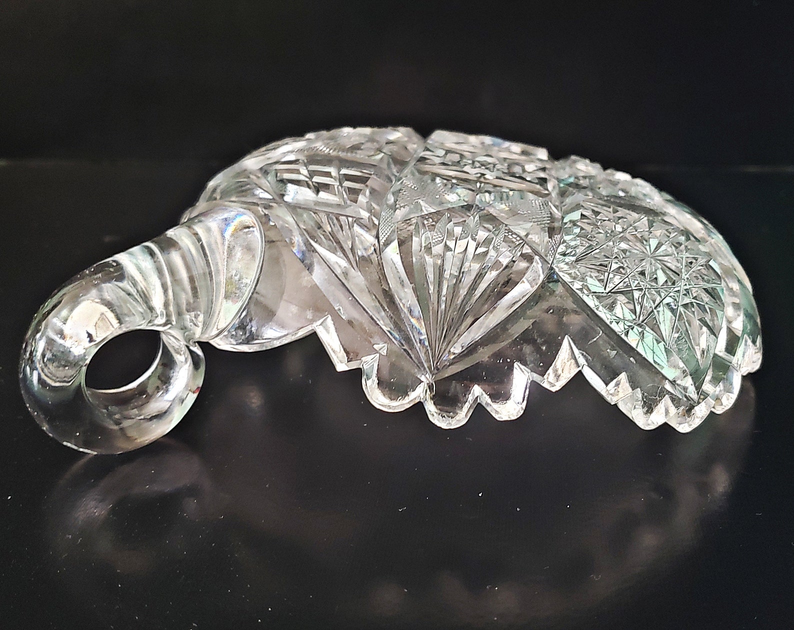 ABP NAPPY American Brilliant Period Crystal Cut Glass by Ohio - Etsy