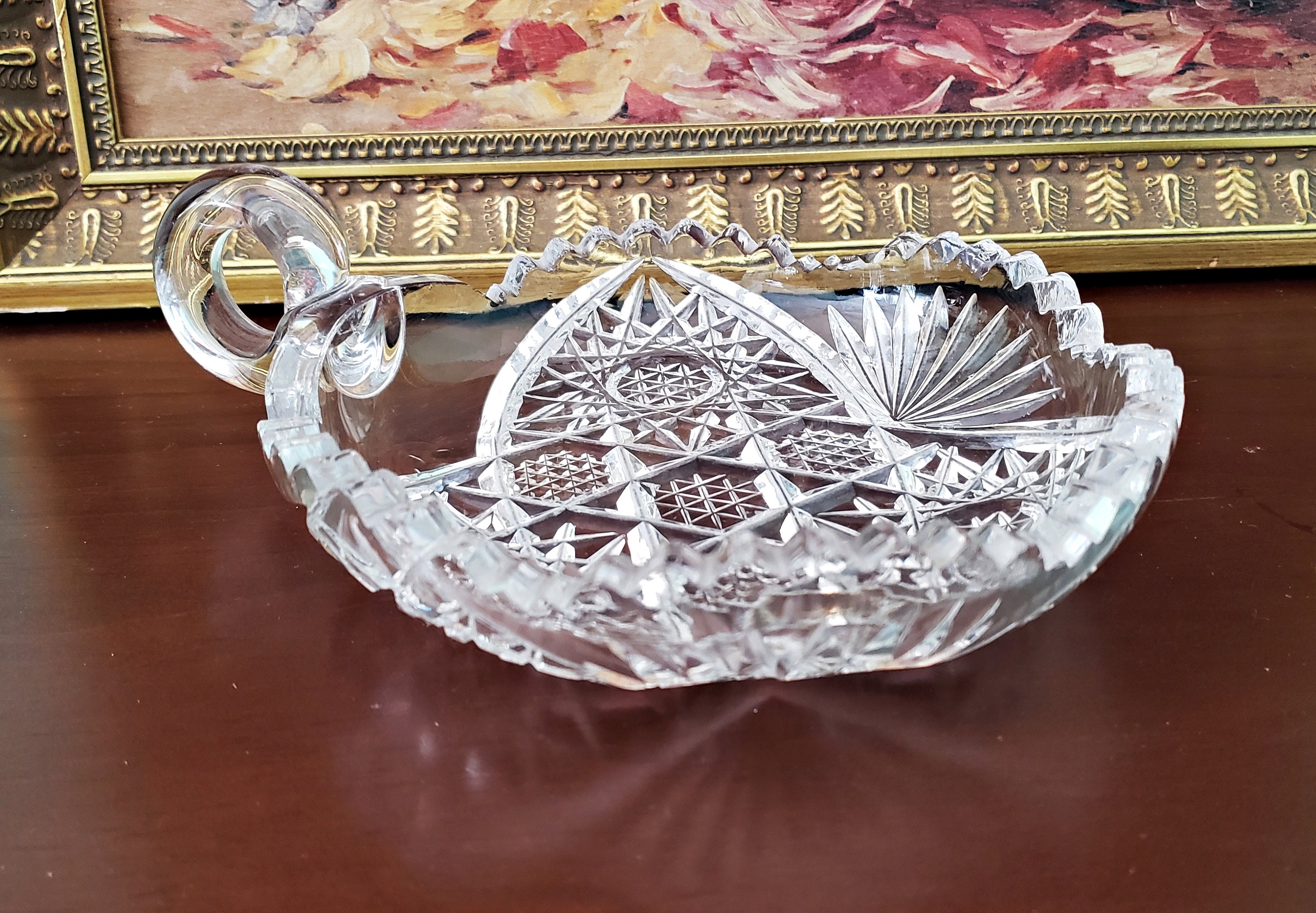 ABP NAPPY American Brilliant Period Crystal Cut Glass - Etsy
