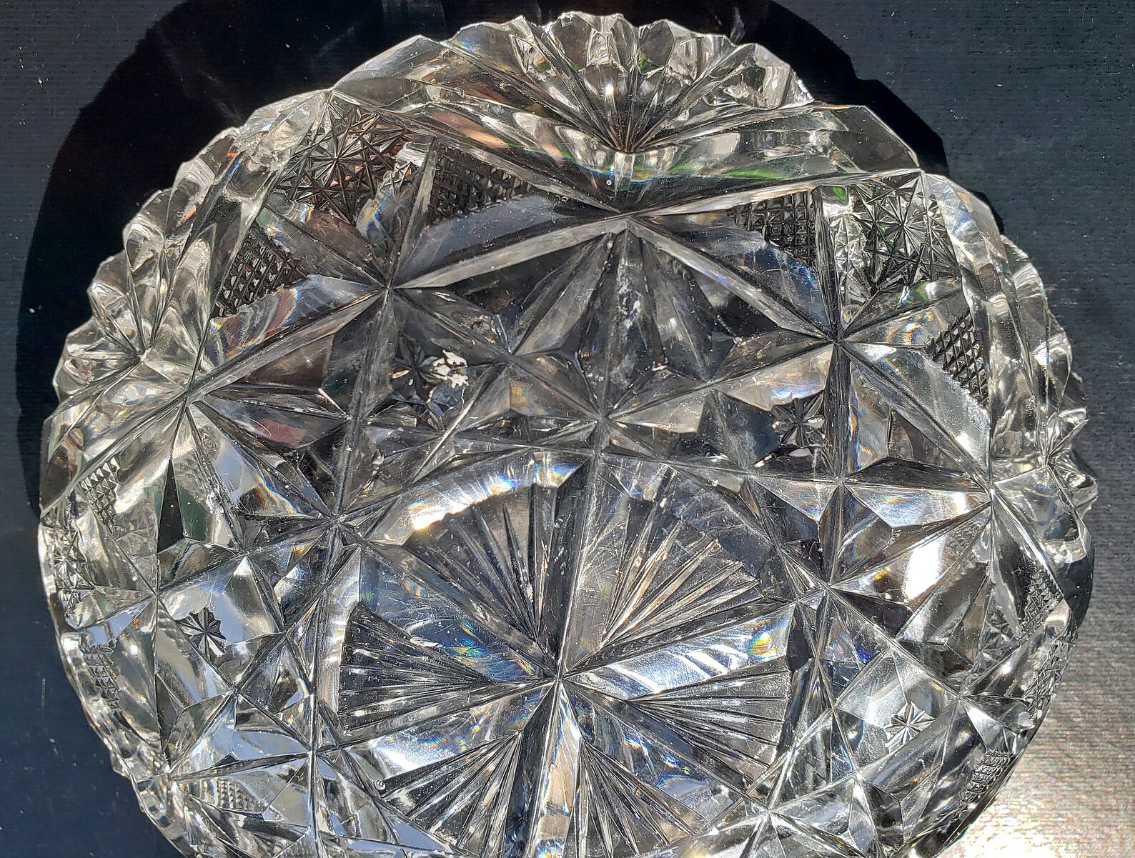 ABP NAPPY American Brilliant Period Crystal Cut Glass by Ohio - Etsy