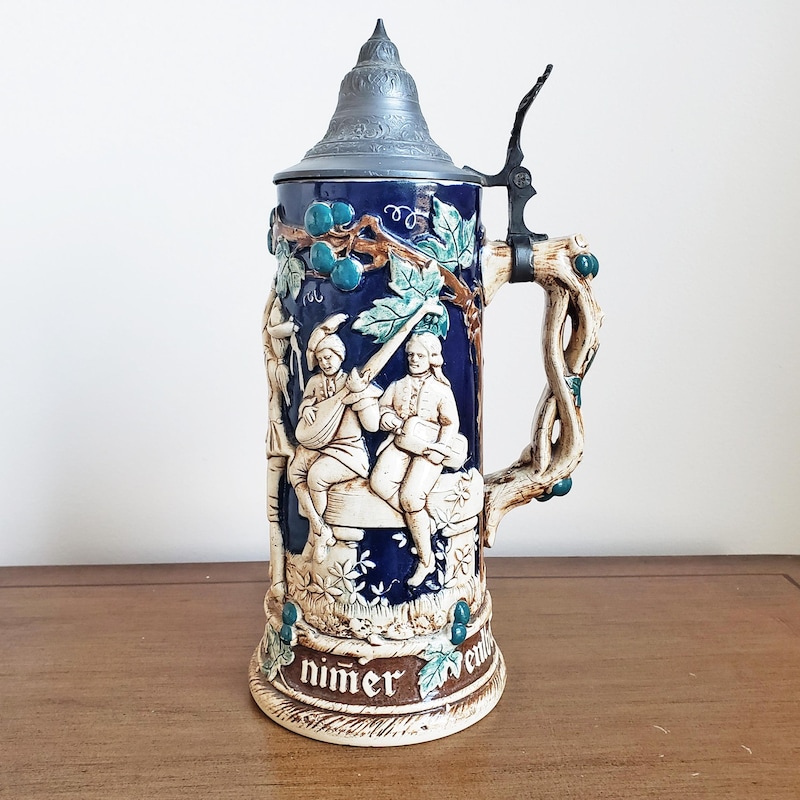 Longaberger Beer Stein - Etsy New Zealand