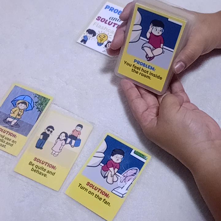 Problem Solution Flashcards DIGITAL DOWNLOAD Special Education, Kinder ...