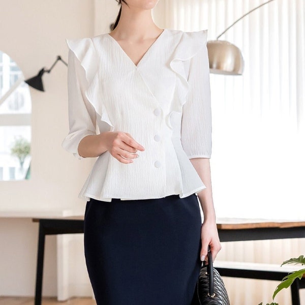 Formal Blouse - Etsy