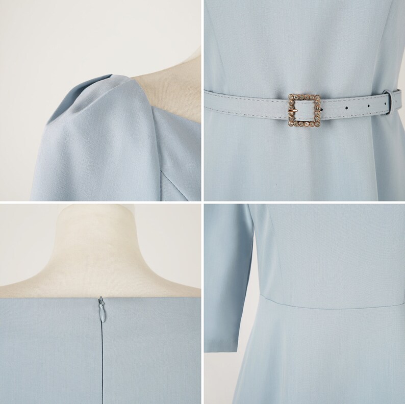 Elegant Formal Party Flare Dress Korean Style Wedding Guest - Etsy