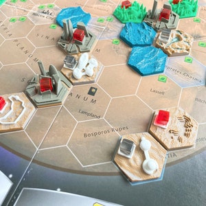 Starter Set 3D Tiles for Terraforming Mars - Etsy