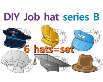 Pilot Hat Printable - Etsy