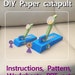 Catapult, Paper Catapult, Trebuchet, DIY Catapult, 3D Catapult, Siege ...