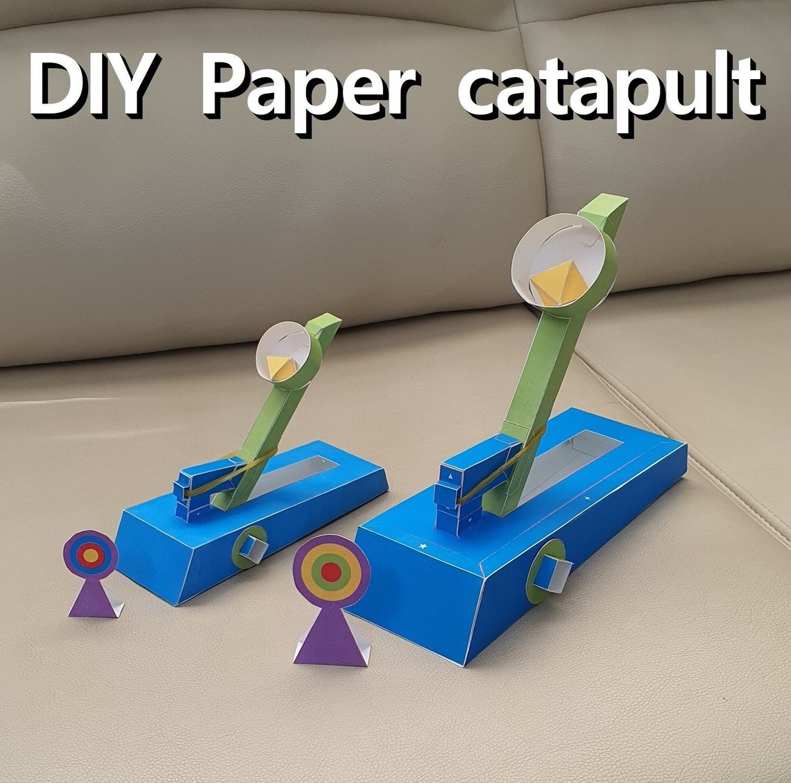 Catapult Paper Catapult Trebuchet DIY Catapult 3D - Etsy Australia