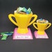 3D Trophy, Paper Trophy, DIY Trophy, Paper Craft, Printtable Pattern ...