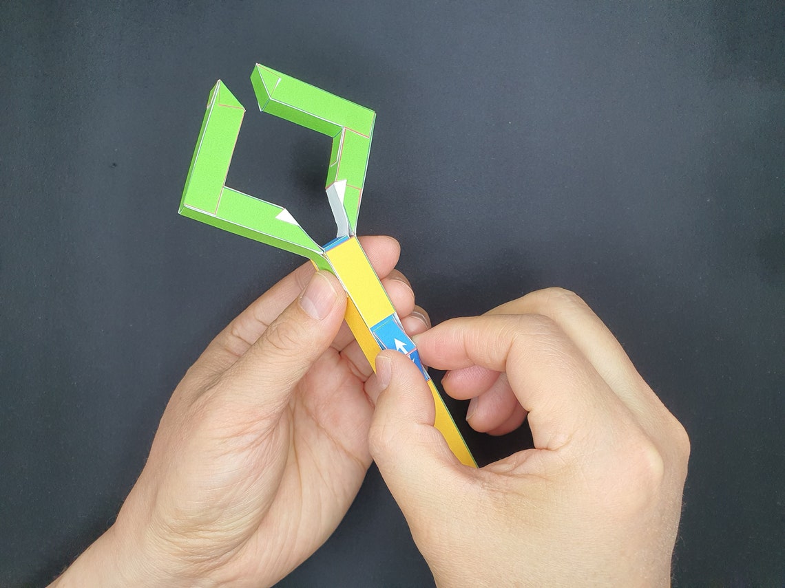 2 Fingers Robot Arm Paper Robot Arm DIY Robot Paper Craft - Etsy