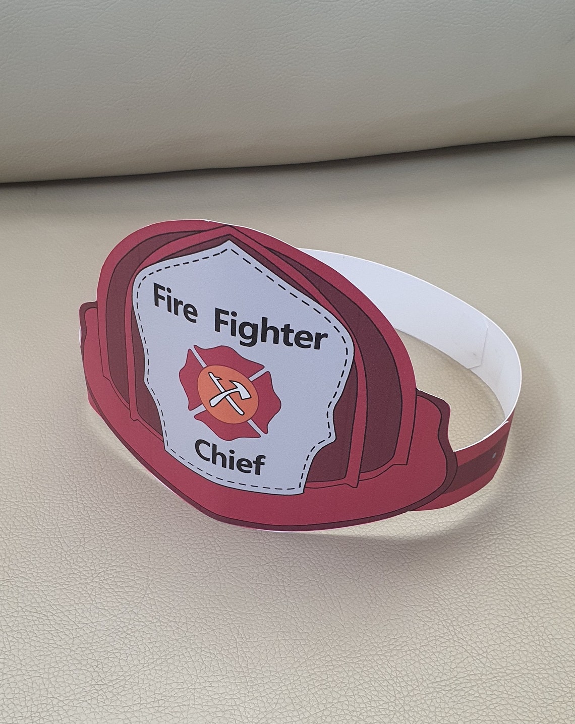 Paper Job Hat Series A, X6 Hats Set, Job Headband, Job Cap, Police Cap ...