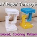 DIY 3D Paper Periodic Table of Elements Model,chemical Activity ...