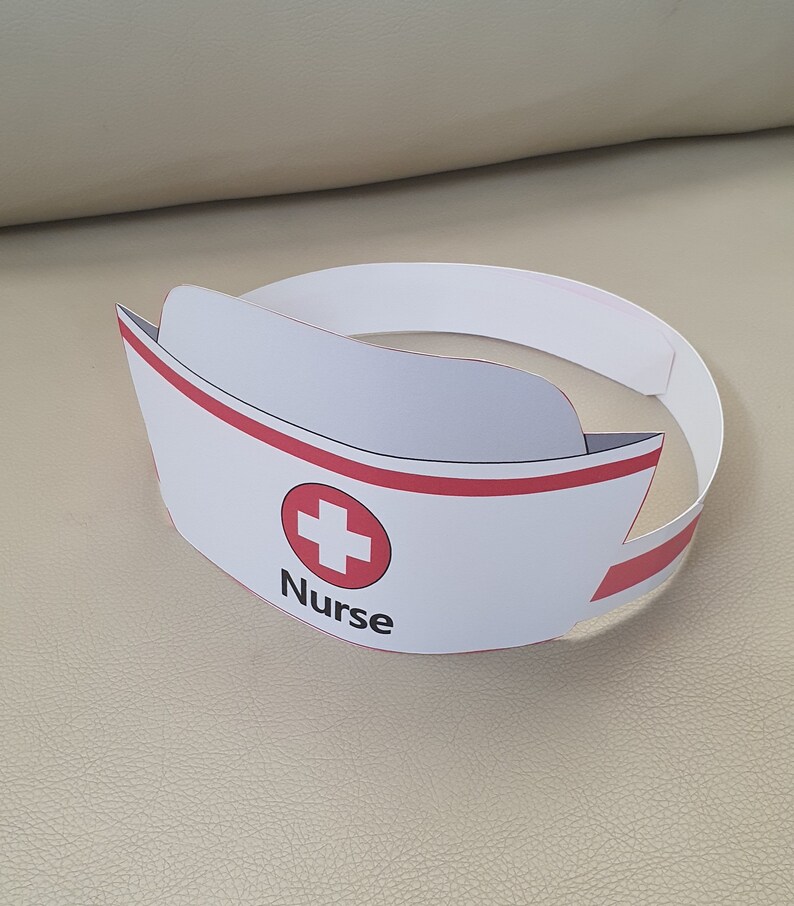 Paper Job Hat Series A, X6 Hats Set, Job Headband, Job Cap, Police Cap ...