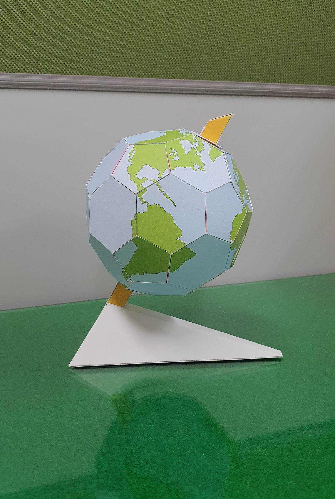 Paper Globe Gift Globe Toy Make Globe Papercraft DIY - Etsy