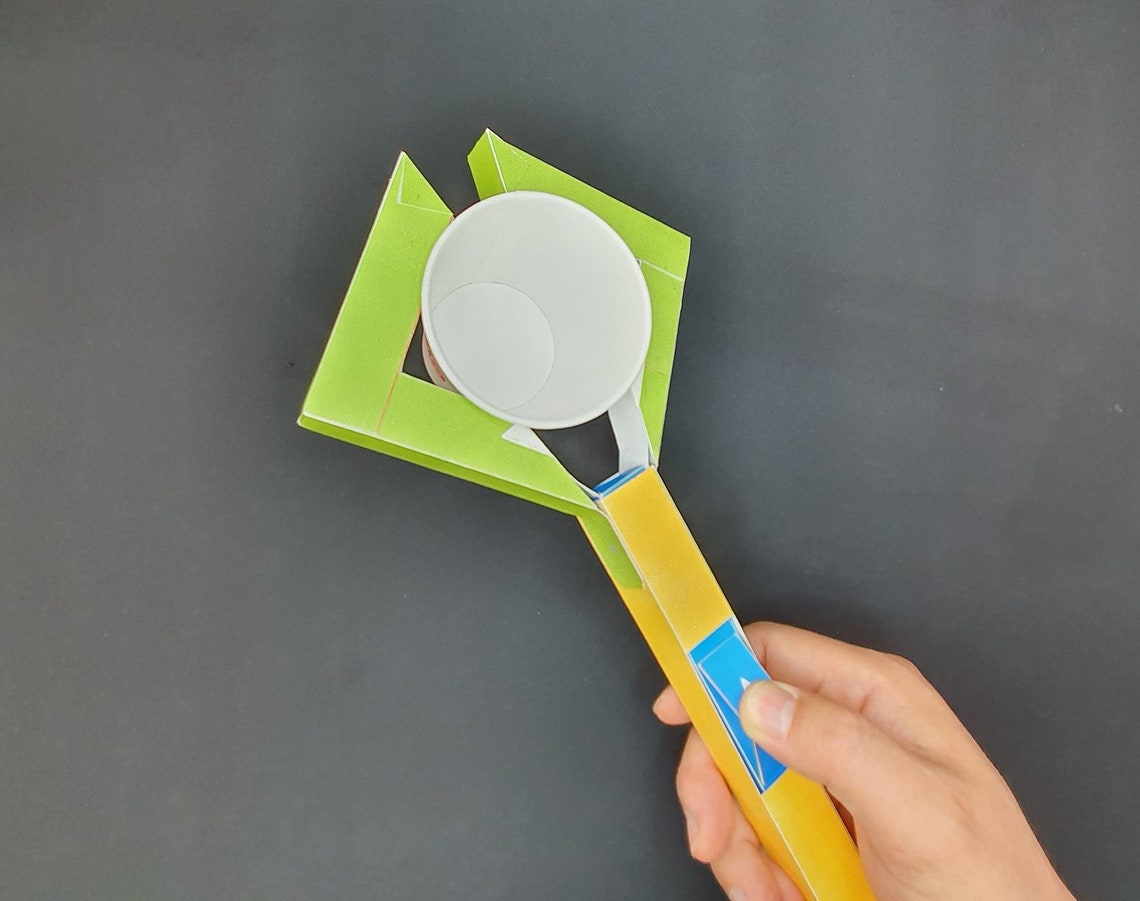 2 Fingers Robot Arm, Paper Robot Arm, DIY Robot, Paper Craft, Printable ...