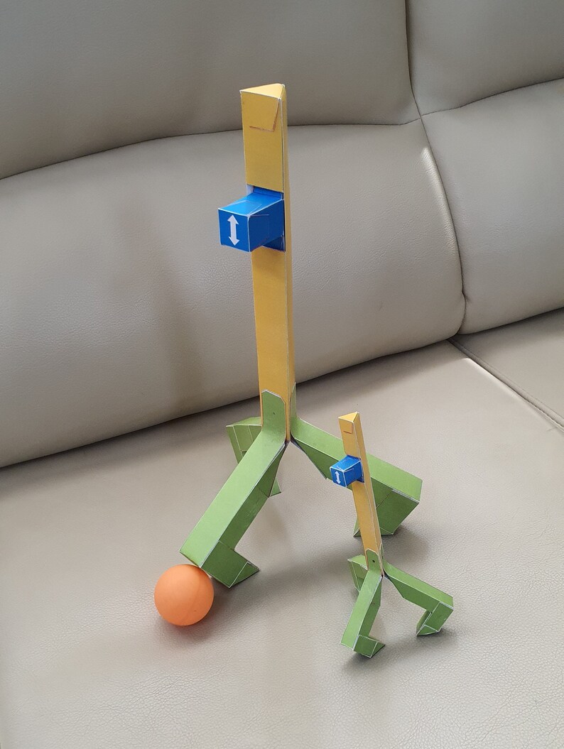 Paper Robot Arm, 3 Fingers Robot, DIY Robot Arm, 3D Robot Arm, 3D Paper ...