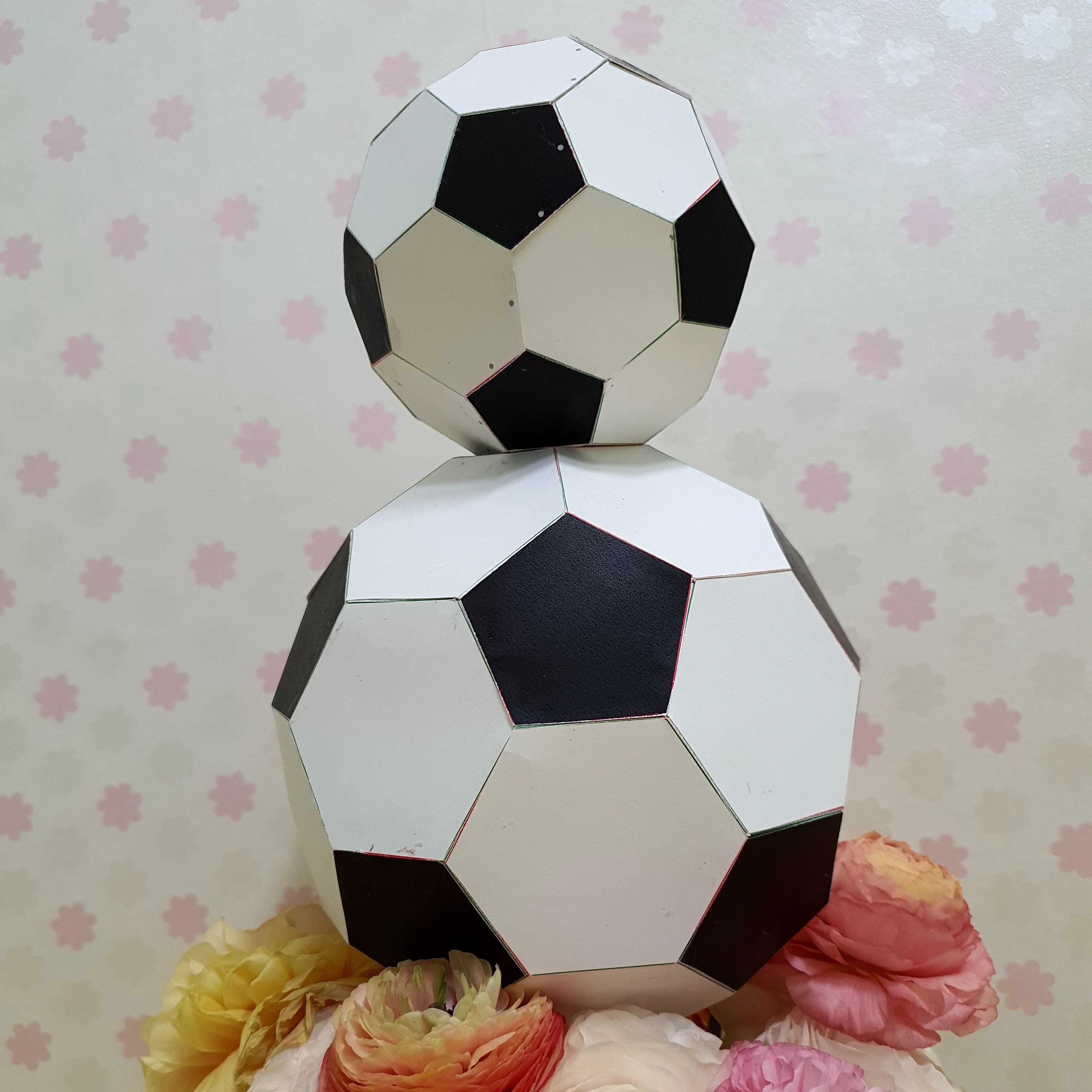 Paper Soccer Ball Toy Papercraft DIY Soccer Ball Printable - Etsy Australia