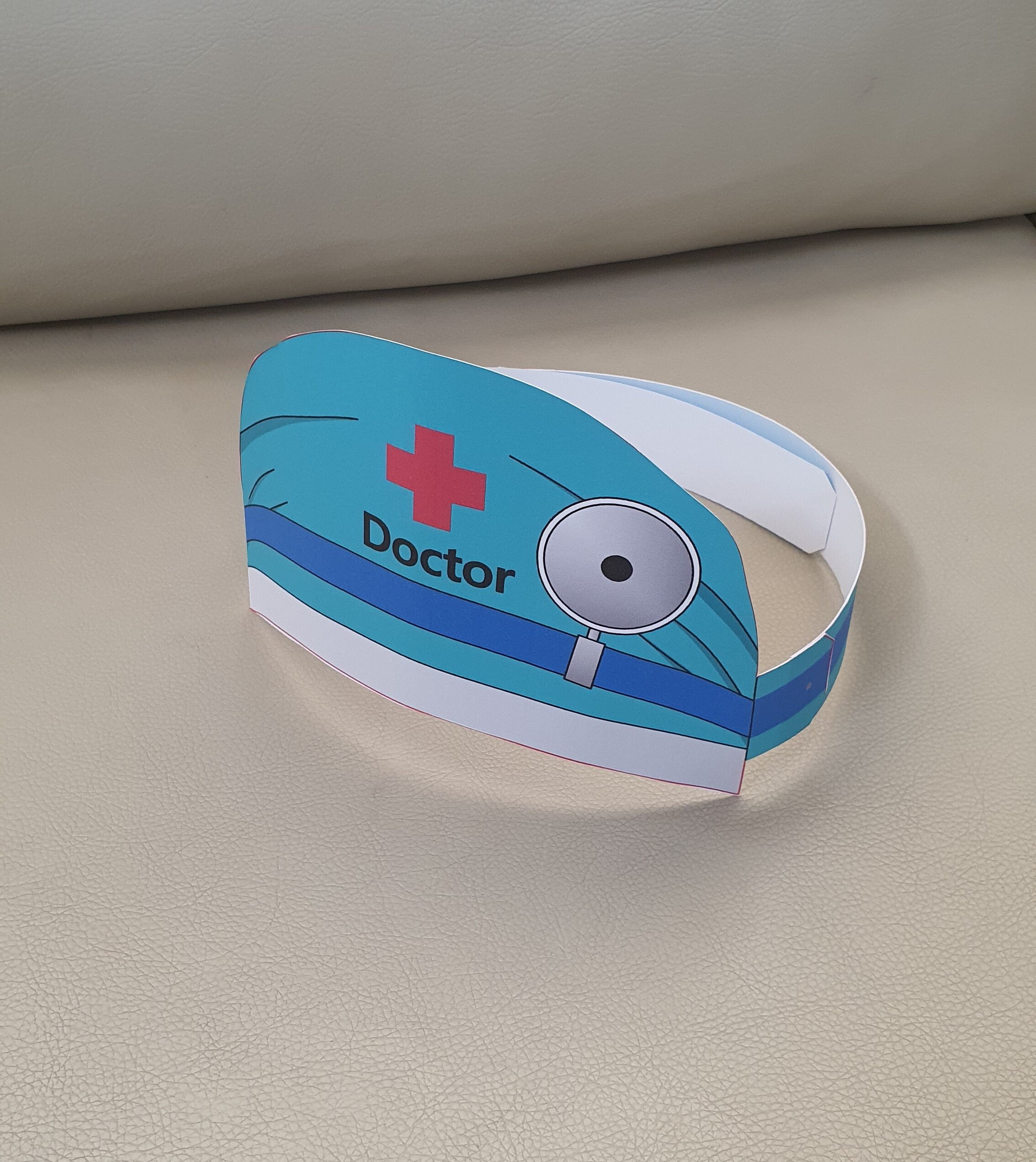 Paper Job Hat Series A, X6 Hats Set, Job Headband, Job Cap, Police Cap ...