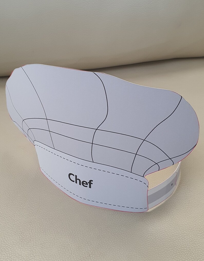 Paper Job Hat Series B, X6 Hats Set, Job Headband, Job Cap, Pilot Cap ...