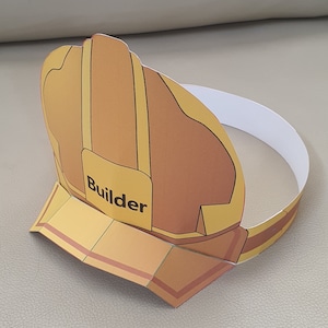 Paper Job Hat Series B, X6 Hats Set, Job Headband, Job Cap, Pilot Cap ...