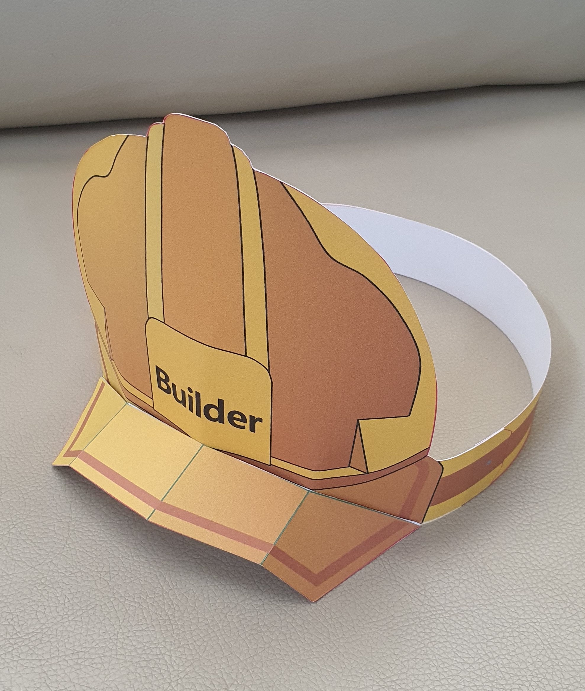 Paper Job Hat Series B, X6 Hats Set, Job Headband, Job Cap, Pilot Cap ...