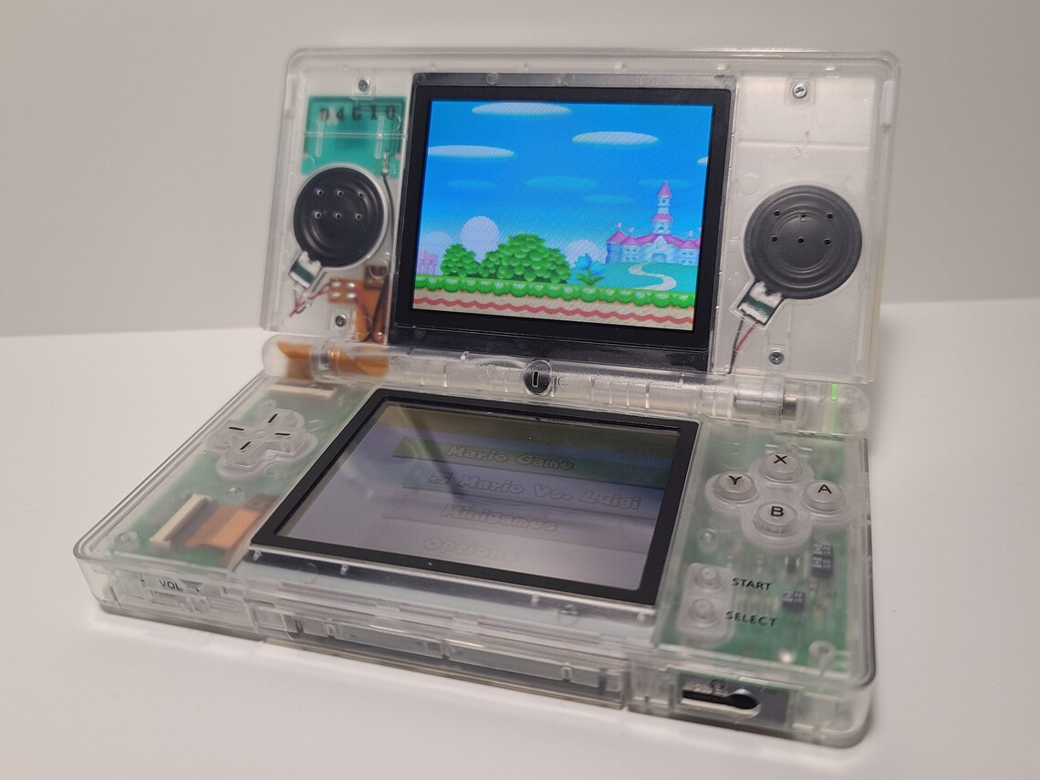 Transparent Custom Nintendo DS Lite Console Handheld Clear New | Etsy