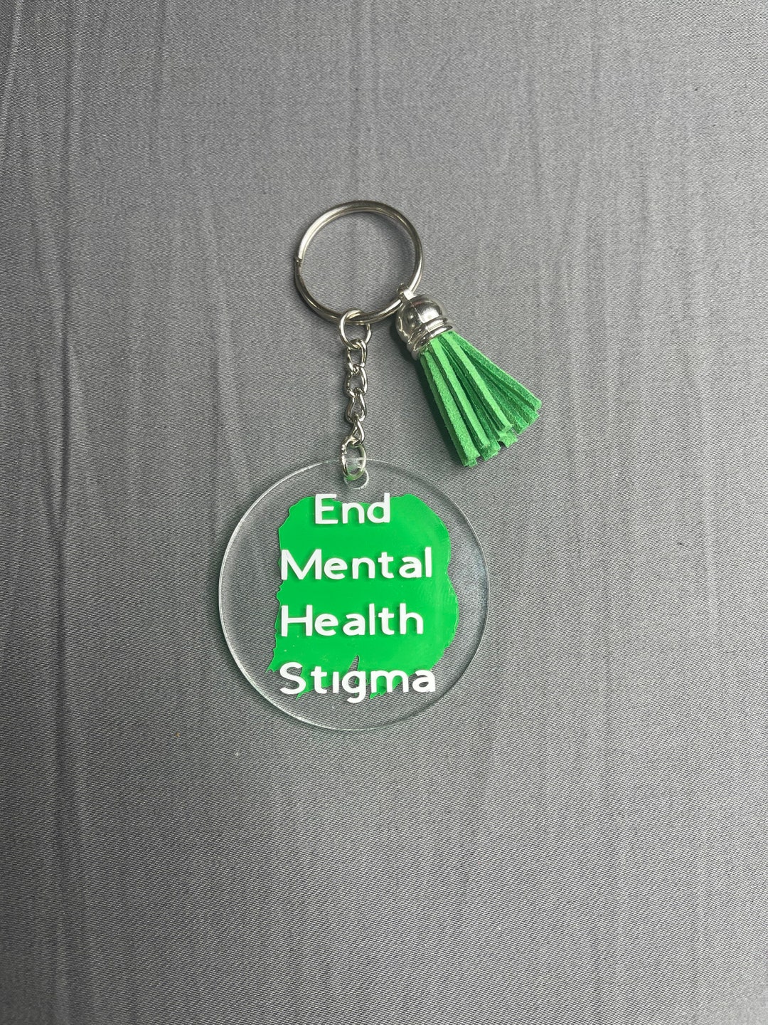 End Mental Health Stigma Keychain - Etsy.de