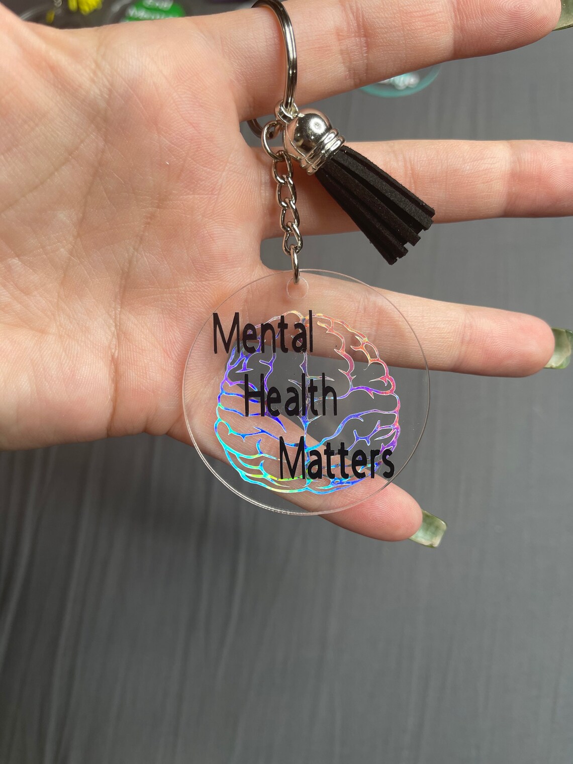 Mental Health Matters Keychain - Etsy