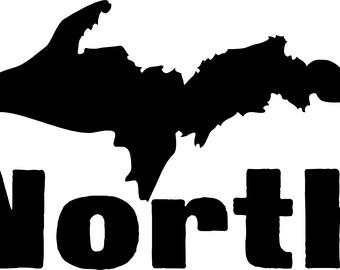 Up North Sticker - Etsy