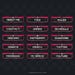 Scarlet | Red Twitch Panels | Instant Download | Ready-made Stream ...